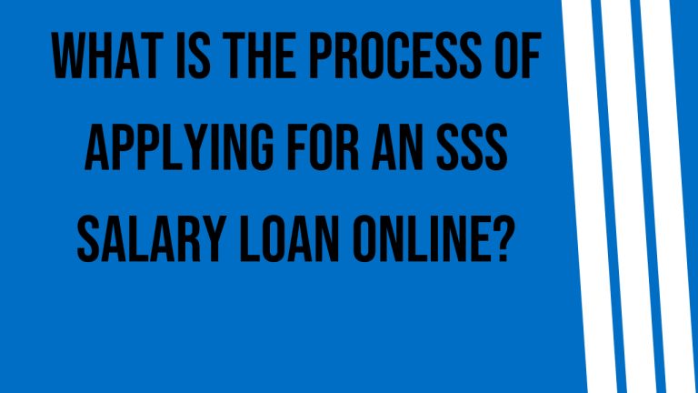 What is the Process of Applying for an SSS Salary Loan Online? – SSS ...