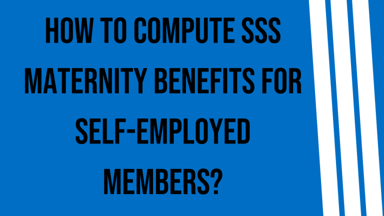 SSS Maternity Benefits Calculation – SSS Maternity Benefits Calculator